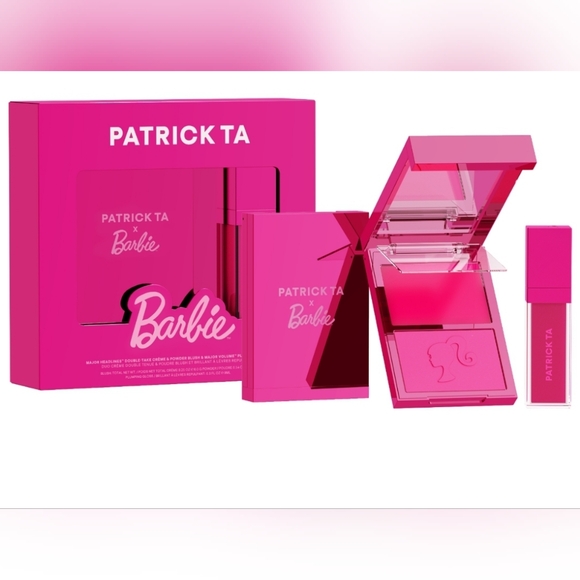 Patrick Ta | Makeup | Patrick Ta X Barbie Blush Duo And Lip Plumper Set ...
